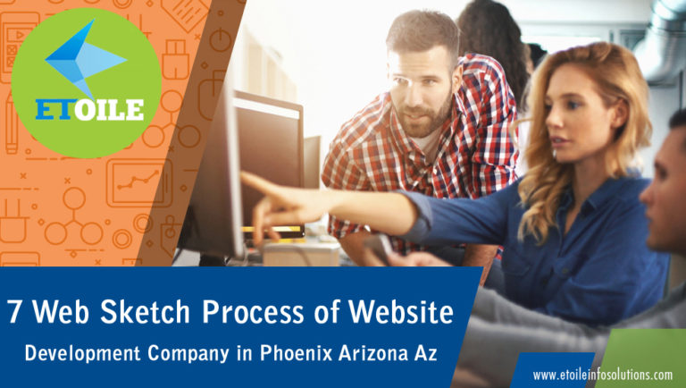 Web Sketch Process of Website Development Company in Phoenix AZ